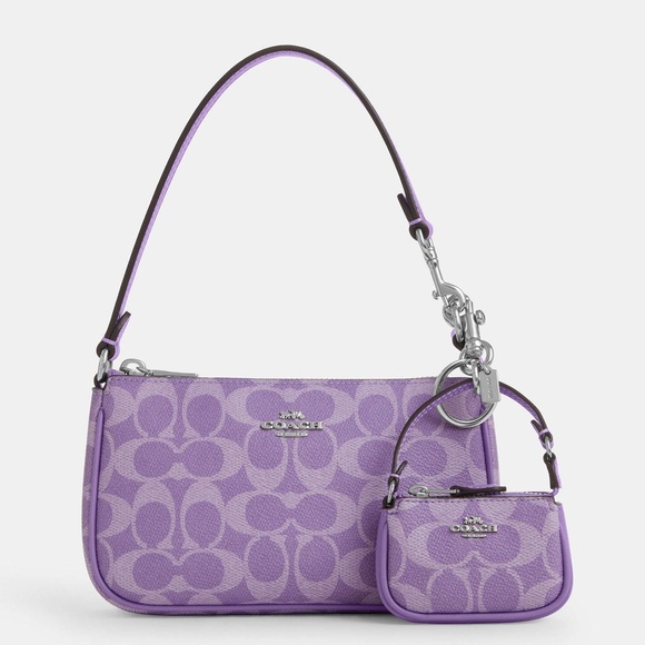 Coach | Accessories | Nwt Coach Mini Nolita Bag Charm In Signature ...